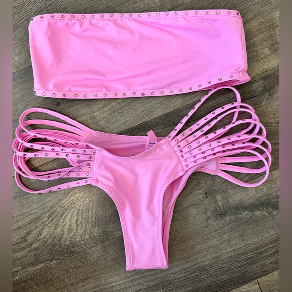 SKIMS | Swim | Pink Skims Bikini Set | Poshmark